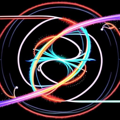 Dual illusions flow around each other as vibrating energies ...