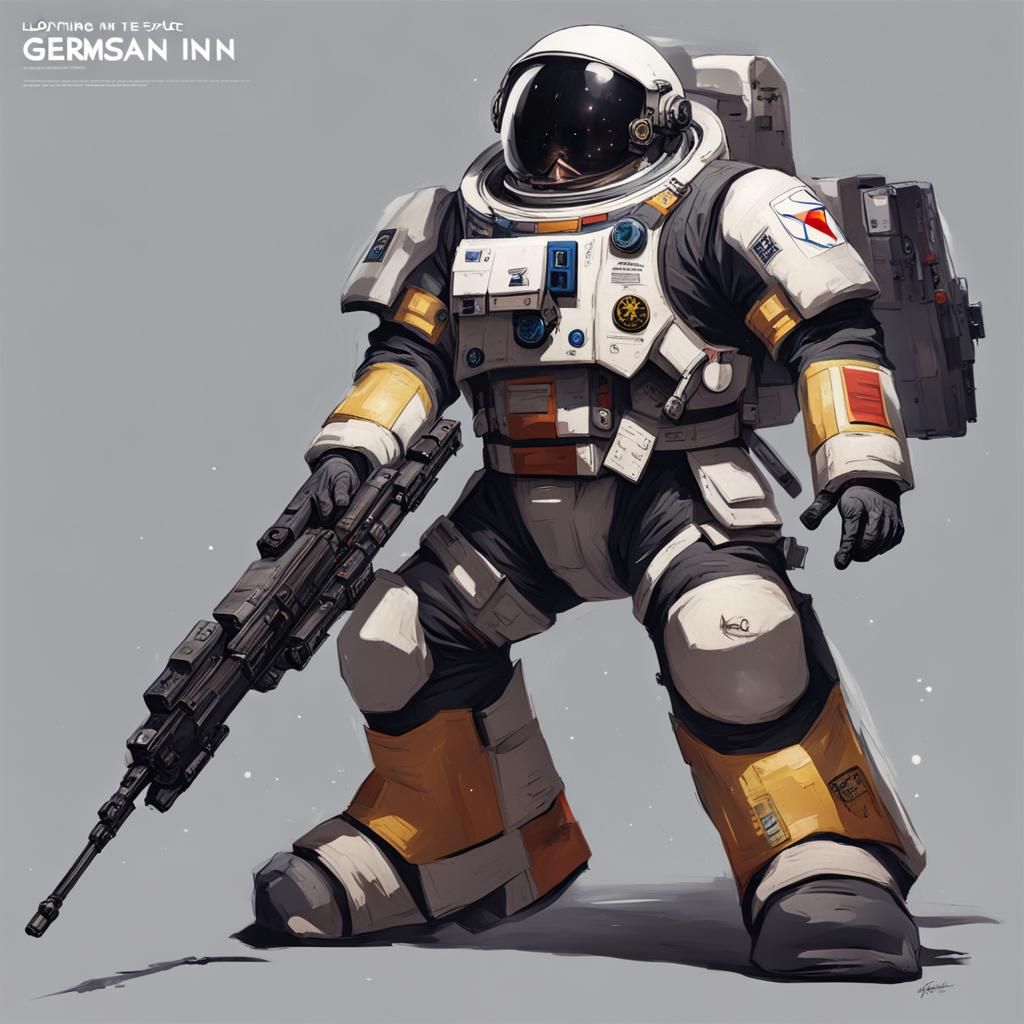 deep space fighter suit - AI Generated Artwork - NightCafe Creator