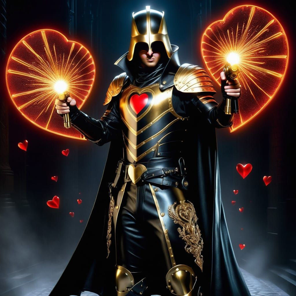 Love warrior - Love Warrior in Aetherpunk Style