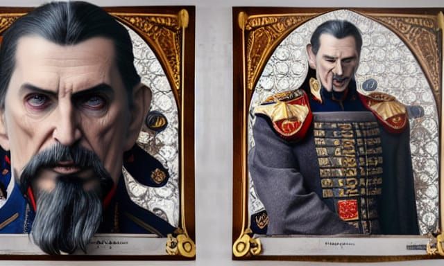 The Life and Times of Emperor Dracula - AI Generated Artwork ...