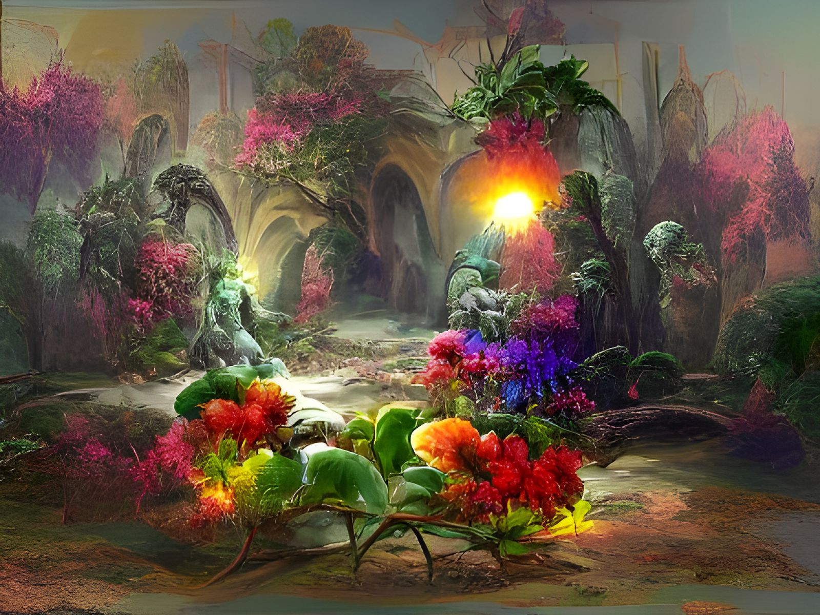 The Garden of Eden - AI Generated Artwork - NightCafe Creator