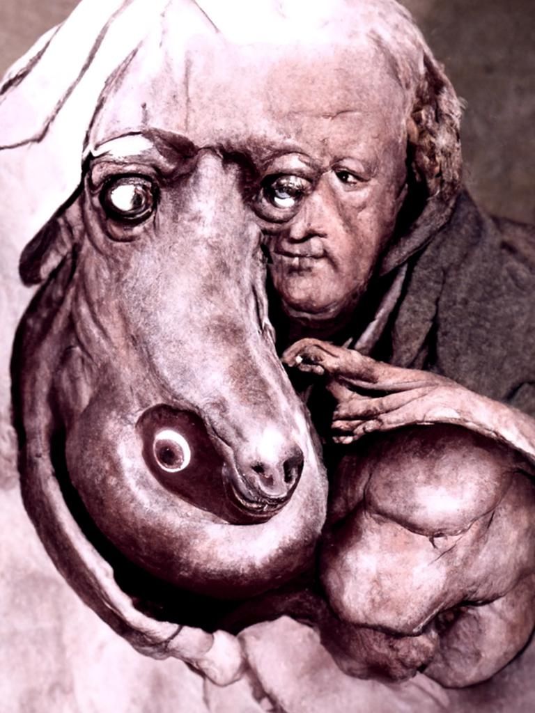 Paracelsus grows a Homunculus inside of a Horse - AI Generated Artwork ...