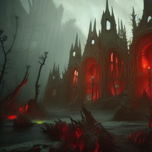 Horror-zone - AI Generated Artwork - NightCafe Creator