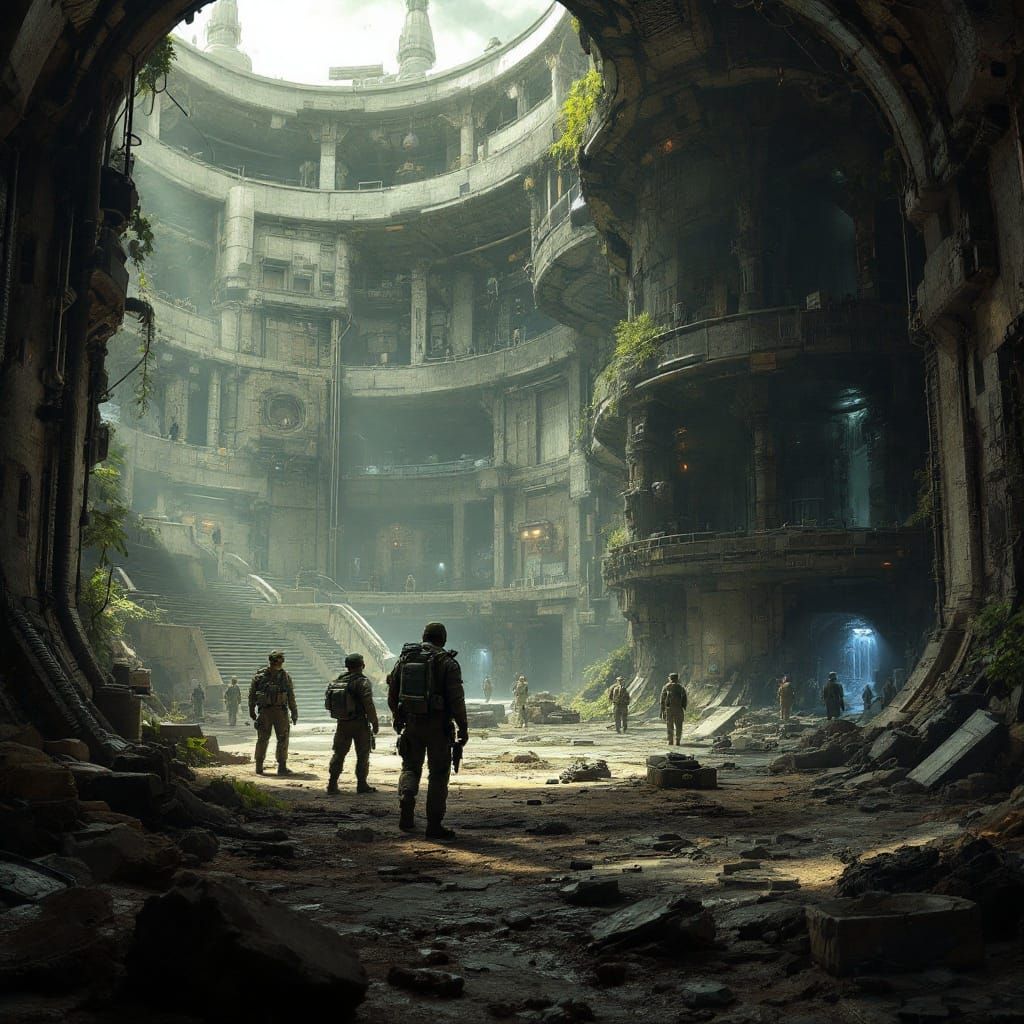 Secret Underground Base