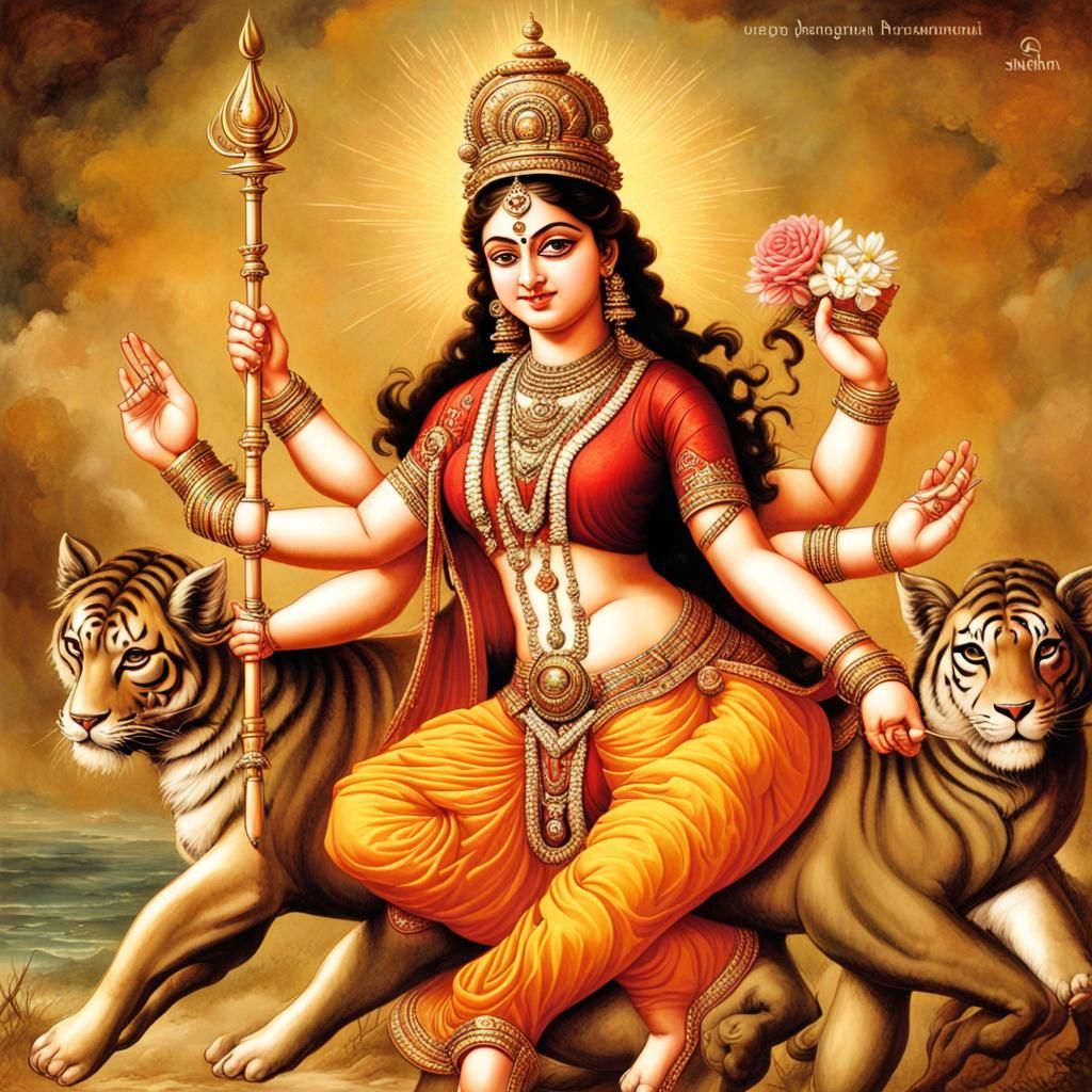 In Hinduism, Durga is called Adishakti, Param Bhagwati, and Parabrahma ...