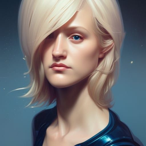 40 years old blond from virginia - AI Generated Artwork - NightCafe Creator