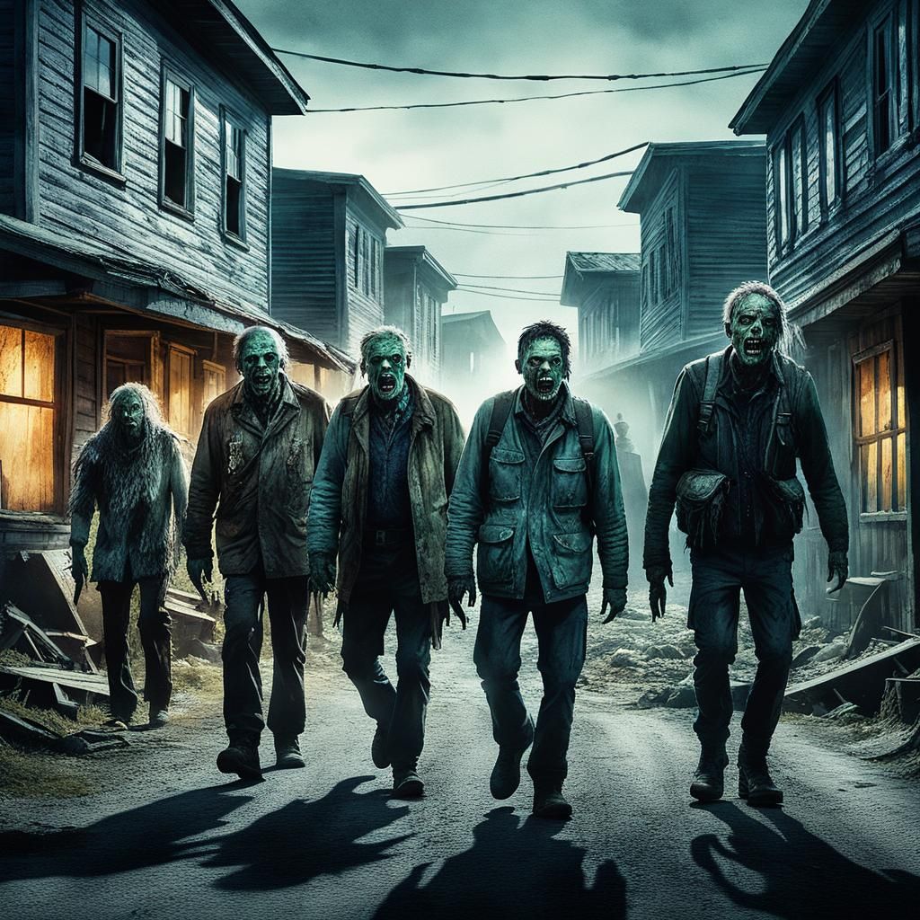 Zombies - AI Generated Artwork - NightCafe Creator
