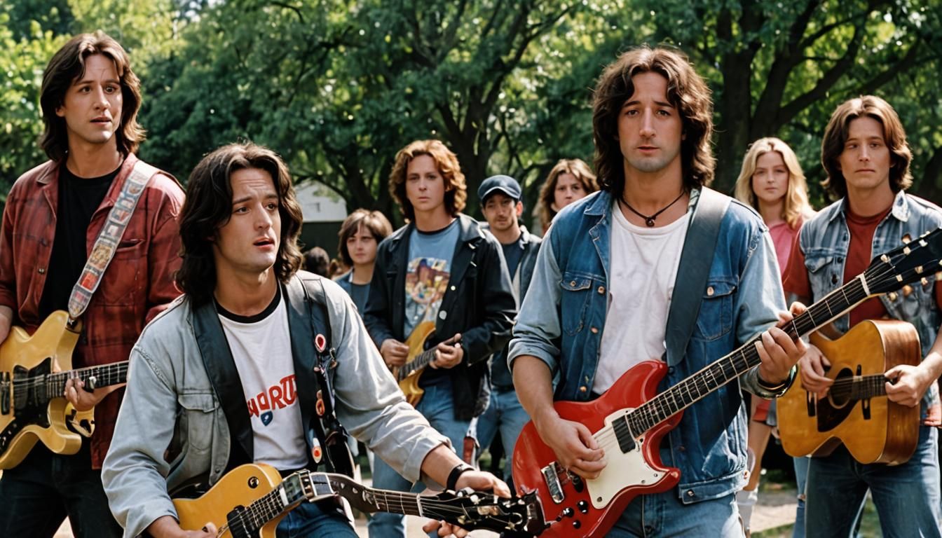 Bill S. Preston Esquire and Ted Theodore Logan are The Wyld Stallions ...