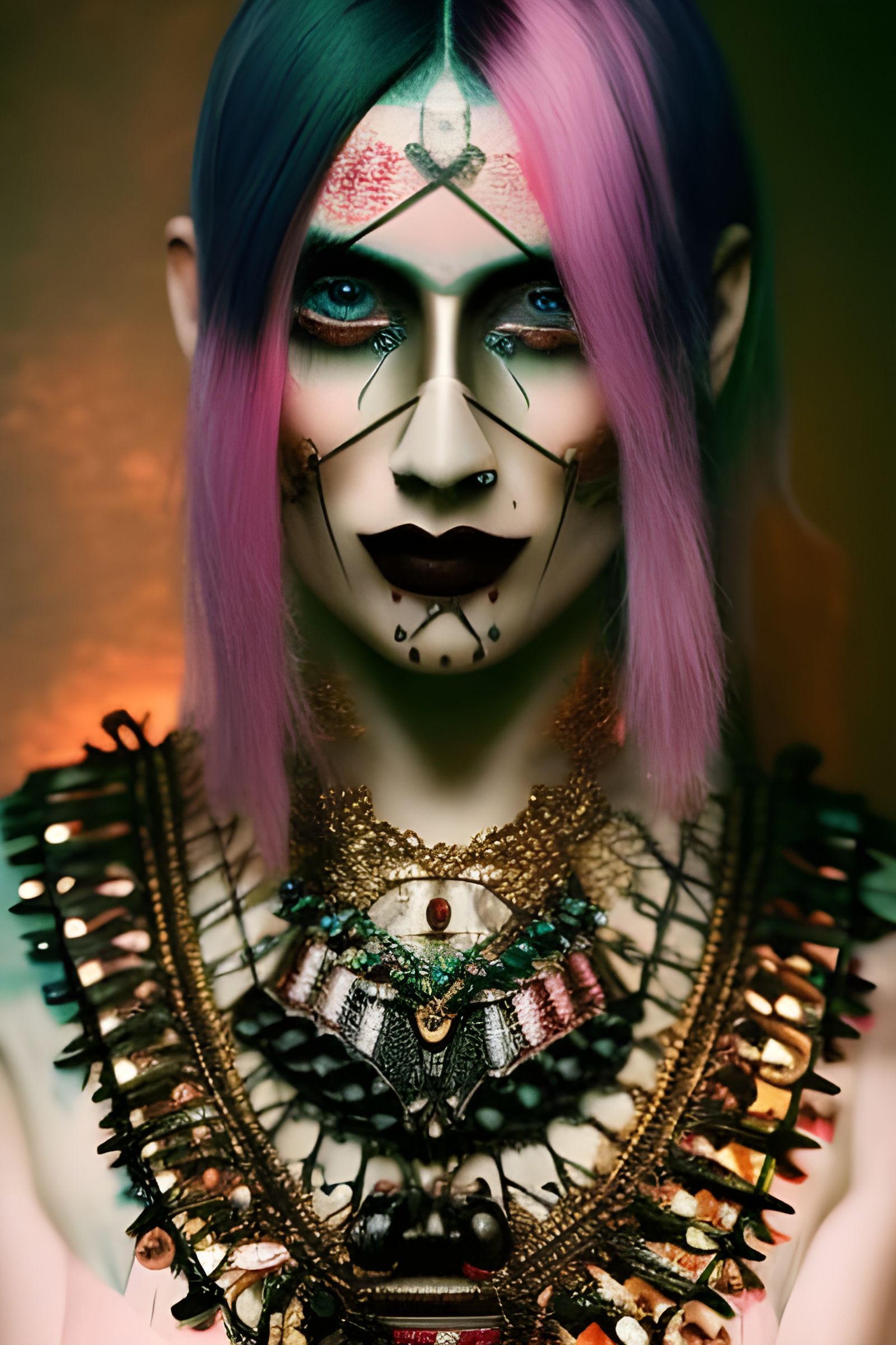 Porcelainpunk x aetherpunk 7 - AI Generated Artwork - NightCafe Creator