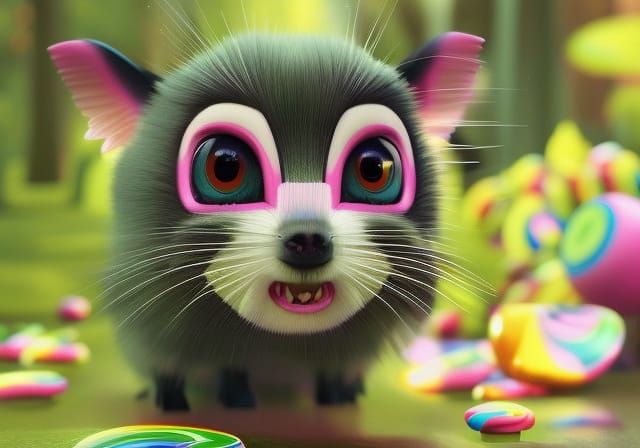 💙🔸️💜Candy Mouse💜🔸️💙 - AI Generated Artwork - NightCafe Creator