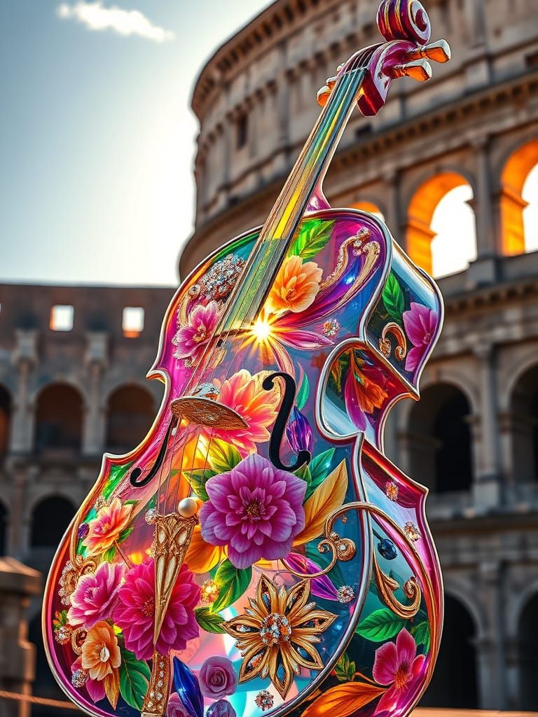 Glass Cello @Andrearosalife - Glass Cello @Andrearosalife
