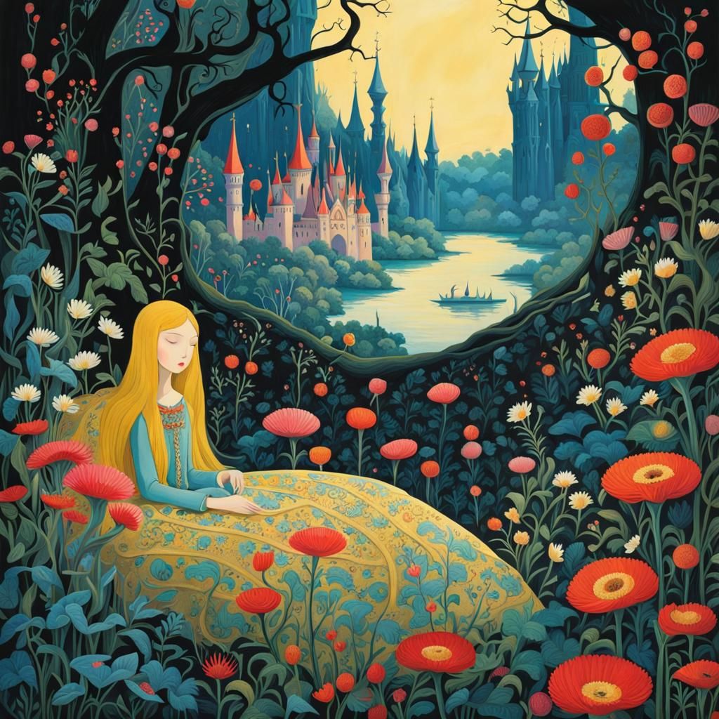 In the forest bower - AI Generated Artwork - NightCafe Creator