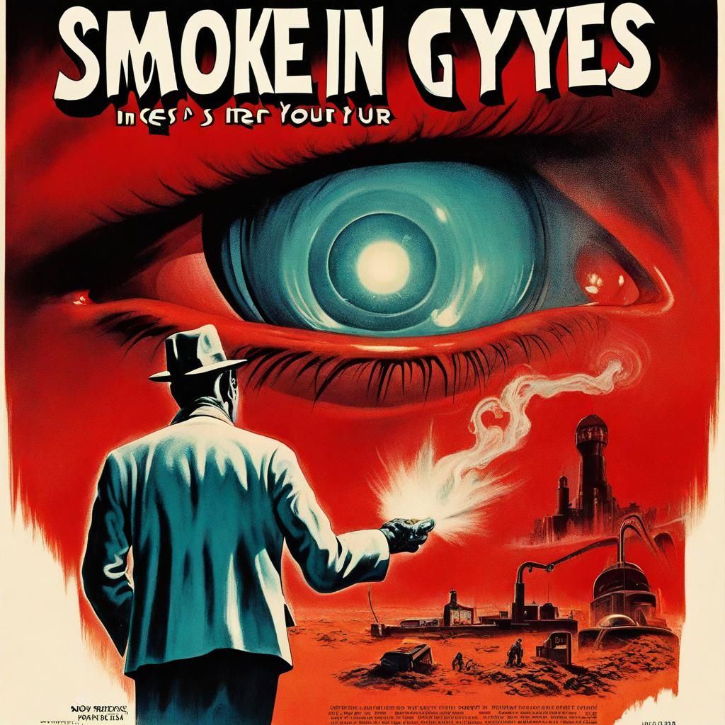 Smoke Gets In Your Eyes, 1966 - AI Generated Artwork - NightCafe Creator