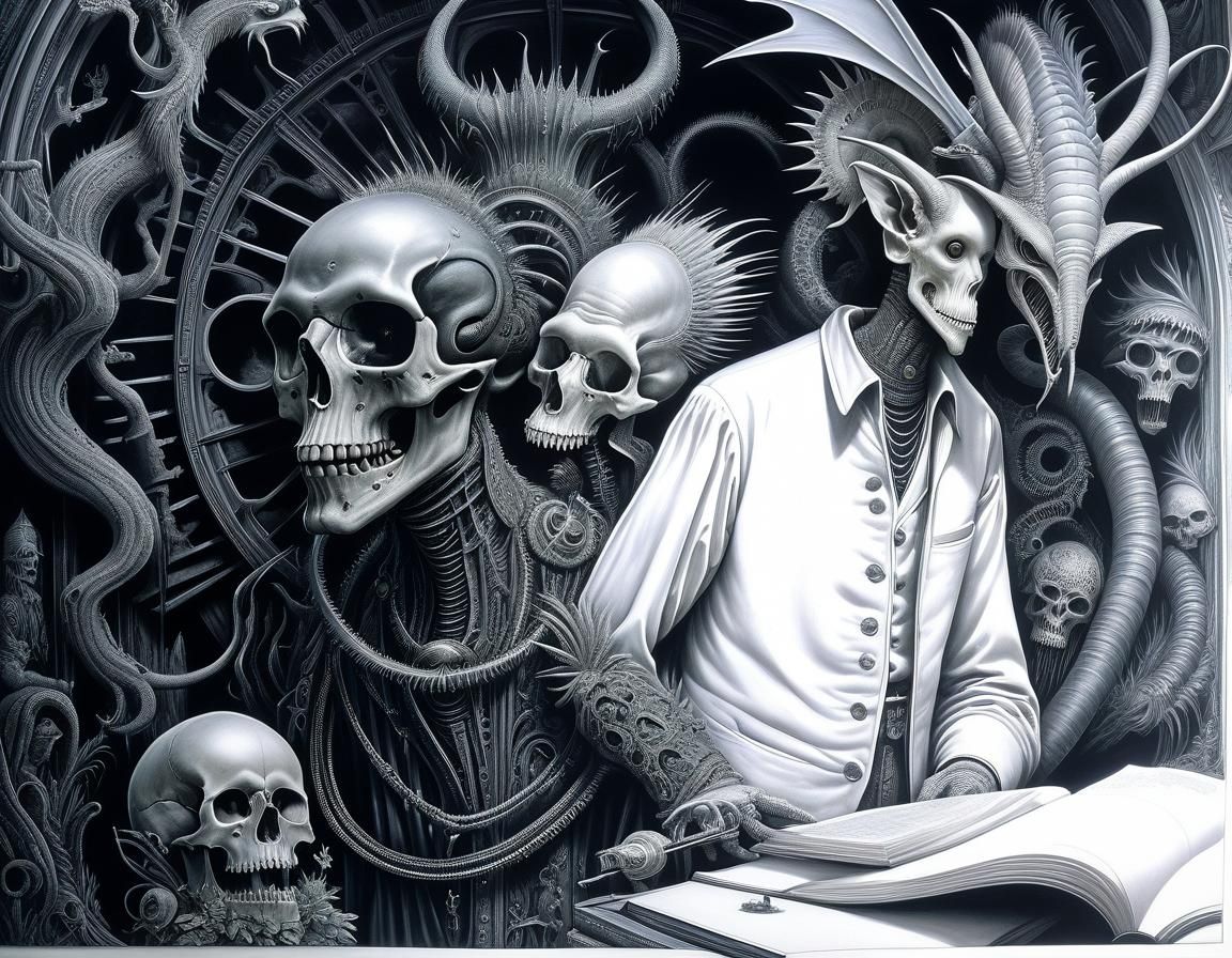 Hell's Auditor - AI Generated Artwork - NightCafe Creator