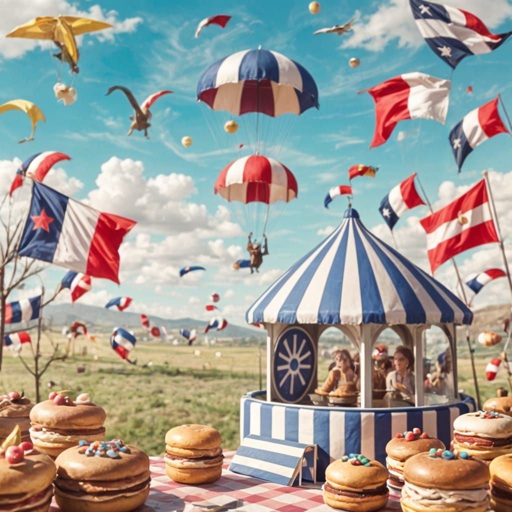 parachute world series - Parachute World Series in Vibrant T...