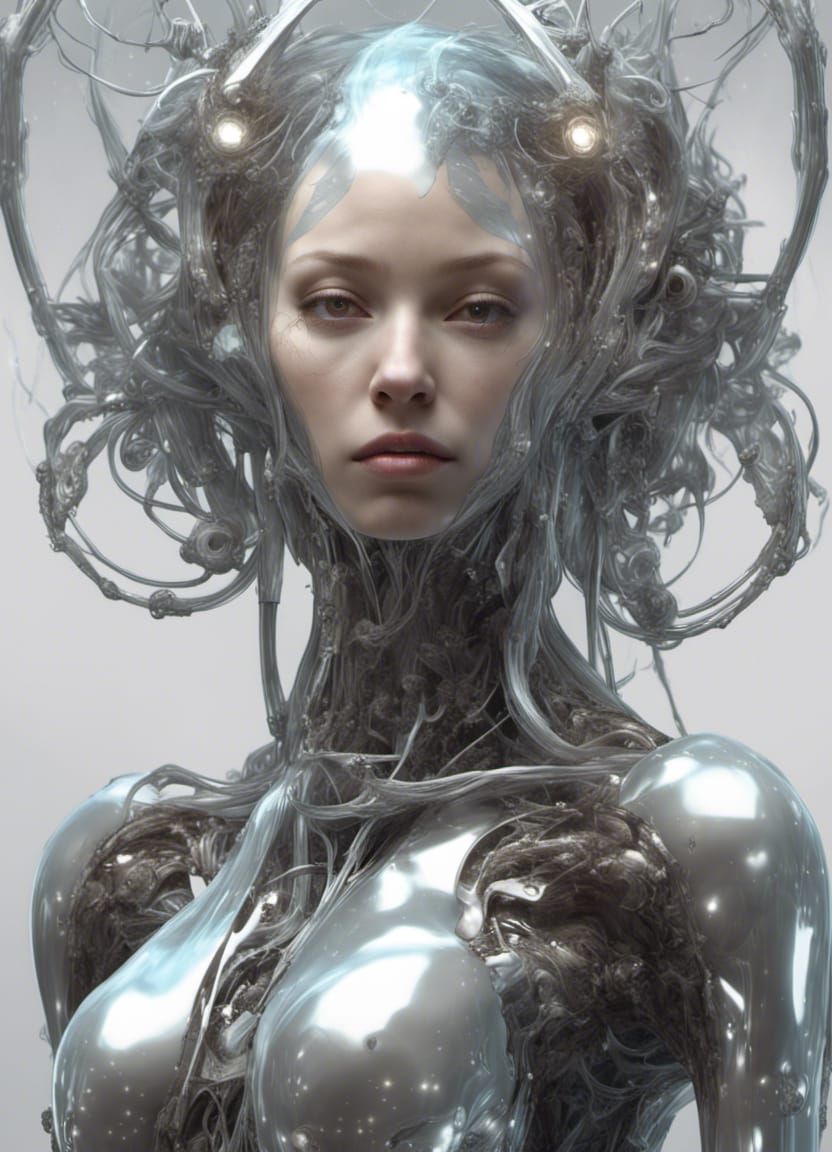 Borg Queen - AI Generated Artwork - NightCafe Creator