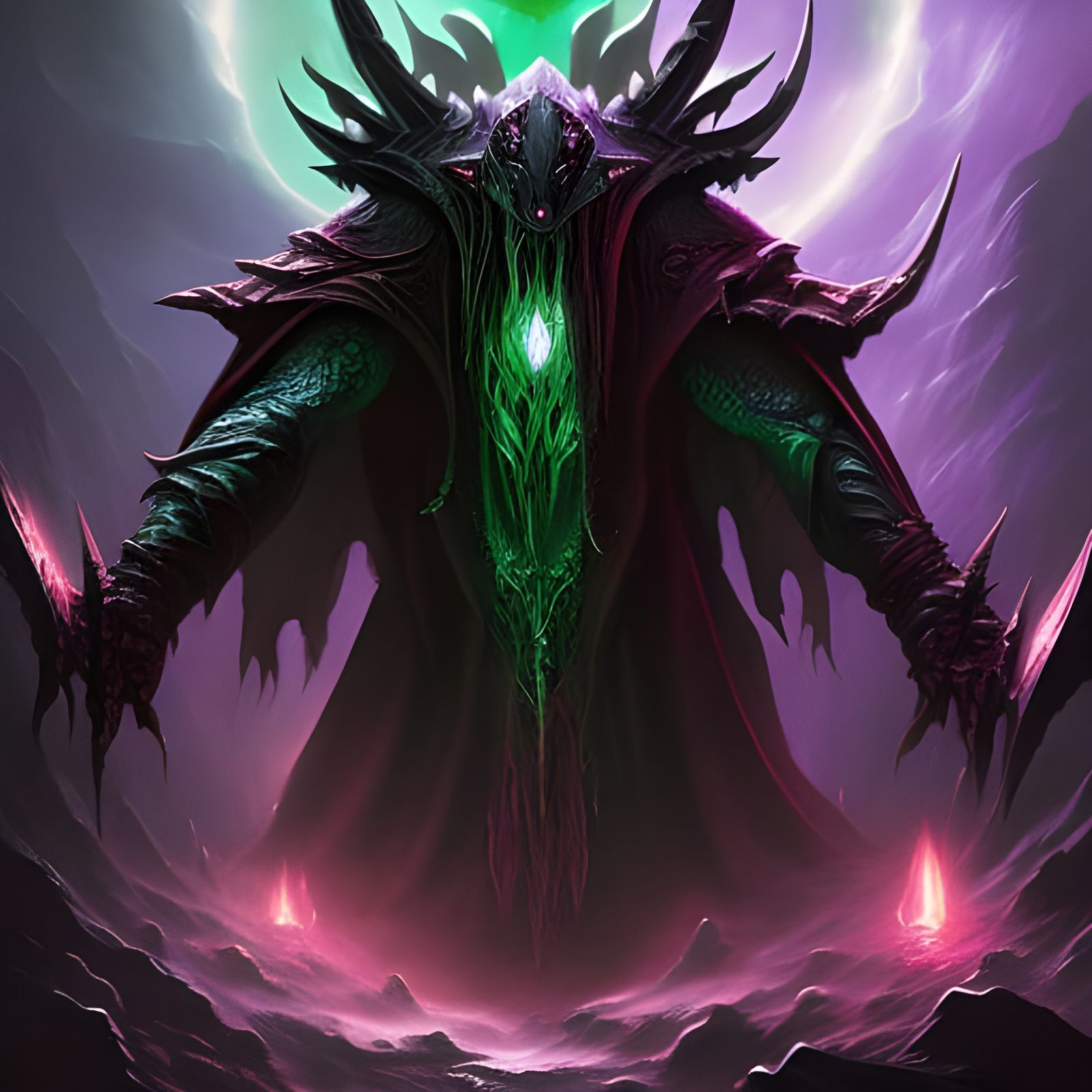 Cthulhu - AI Generated Artwork - NightCafe Creator