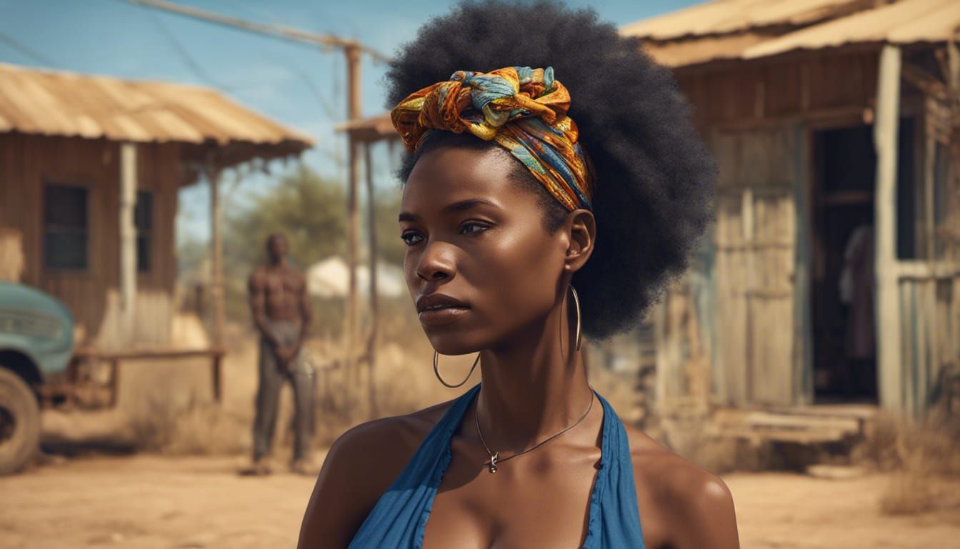 Mma Precious Ramotswe 4 - AI Generated Artwork - NightCafe Creator