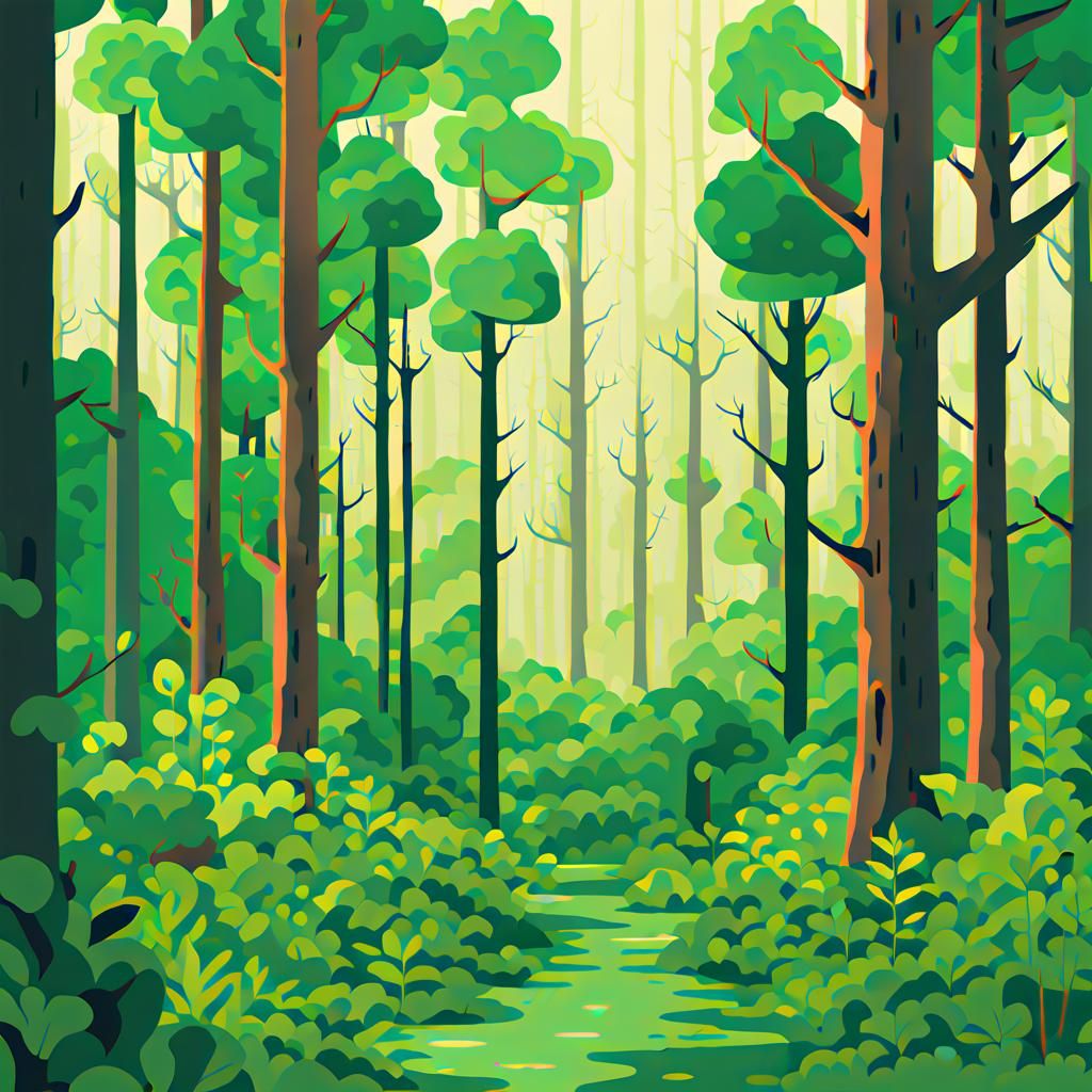 Greenery - AI Generated Artwork - NightCafe Creator