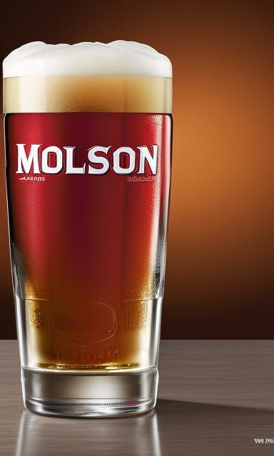 Molson Red IPA - AI Generated Artwork - NightCafe Creator