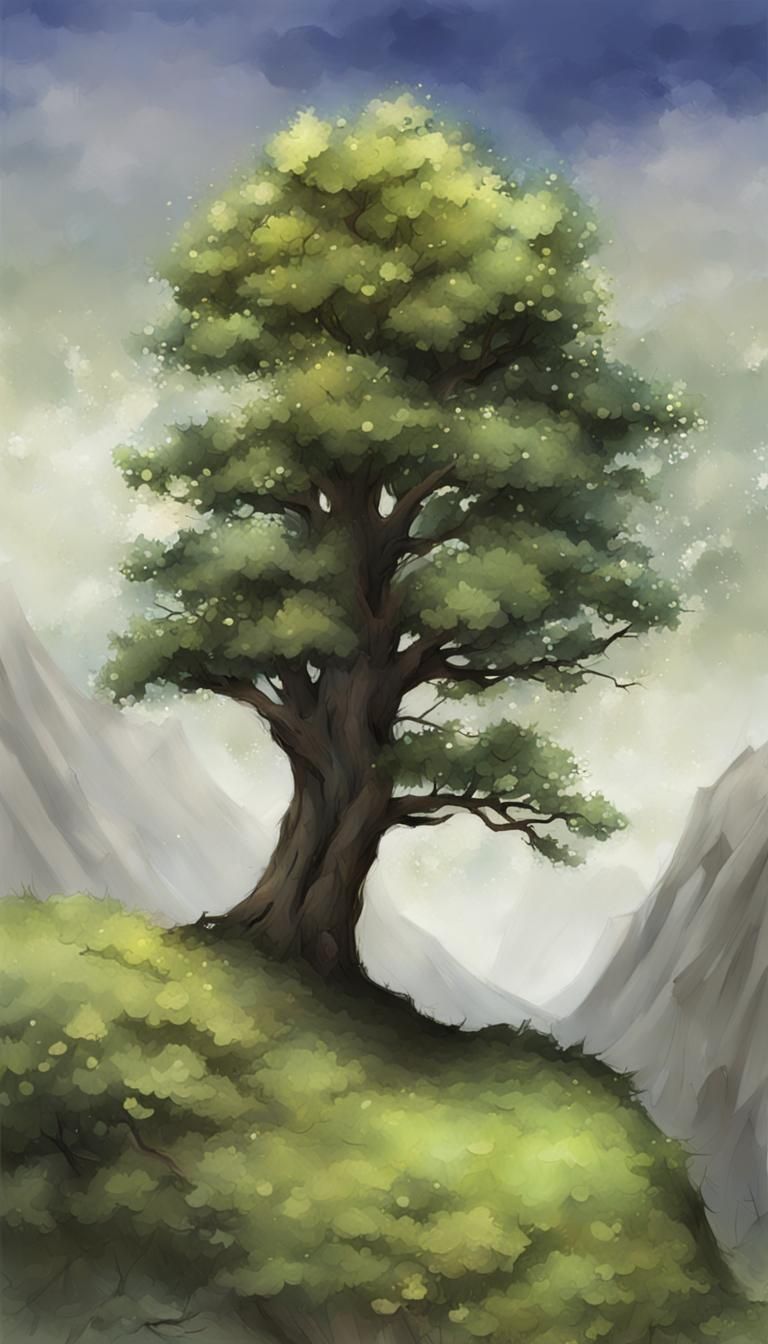 Tree by Josetsu - AI Generated Artwork - NightCafe Creator