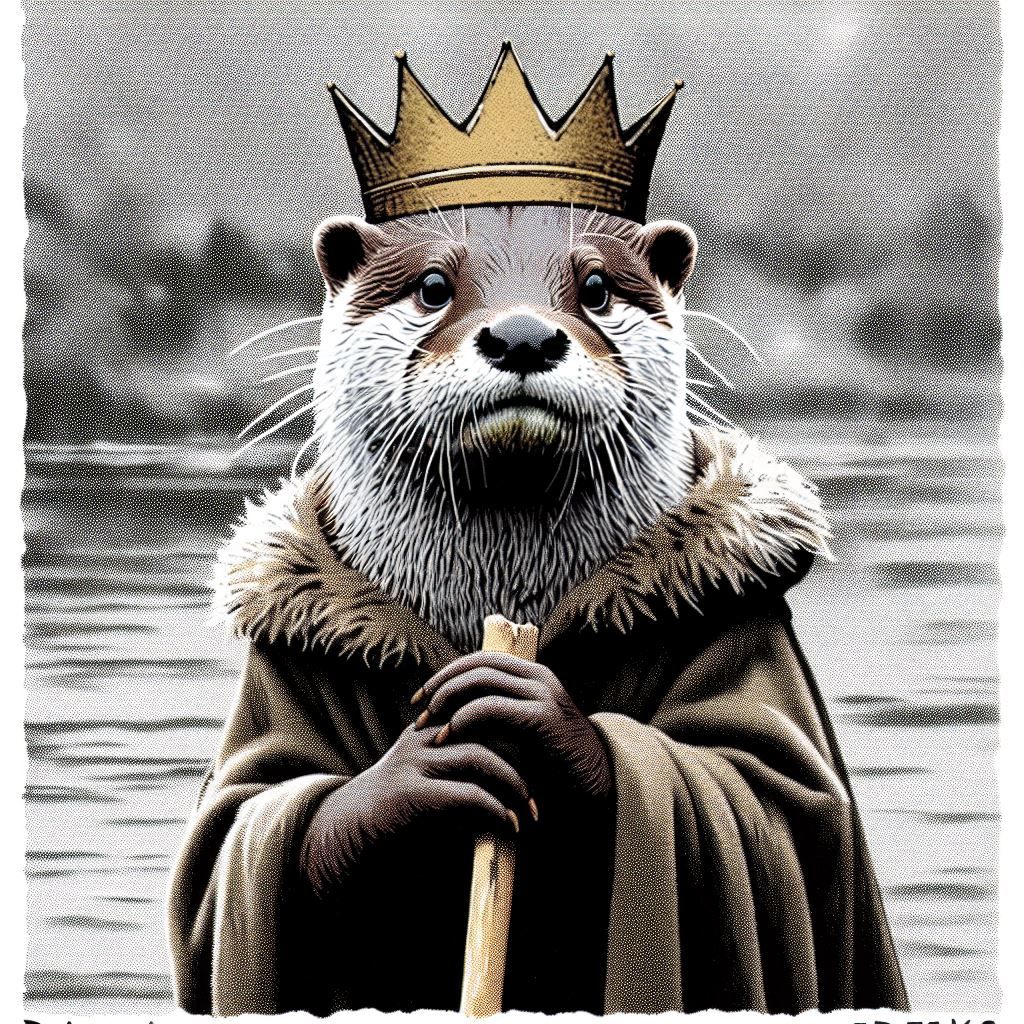 Otter King 1 - AI Generated Artwork - NightCafe Creator
