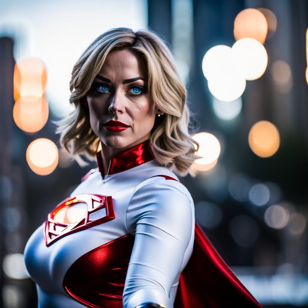 Sydney Sweeney as Power Girl (DC comics) live action, classic and ...
