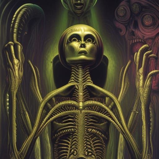 Aliens II - AI Generated Artwork - NightCafe Creator