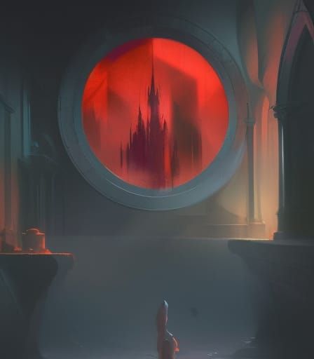 Hell's Window - AI Generated Artwork - NightCafe Creator