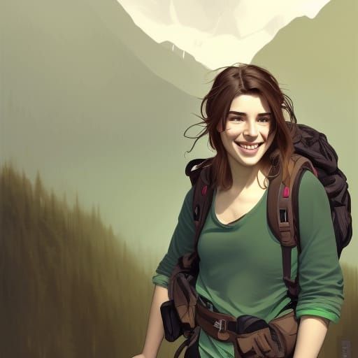 ENFP Woman - AI Generated Artwork - NightCafe Creator