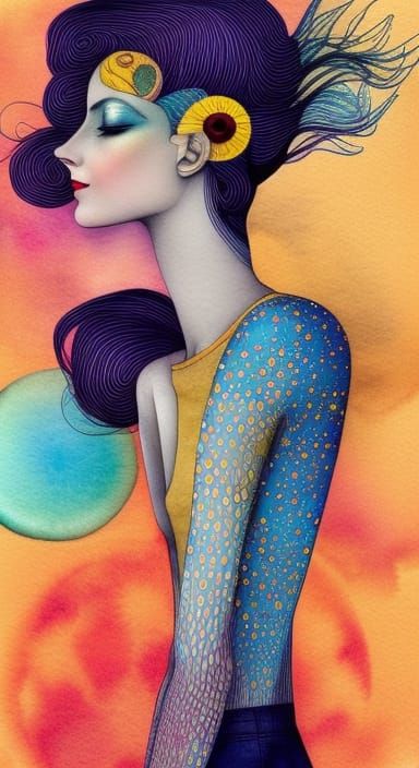 tall & slim - AI Generated Artwork - NightCafe Creator