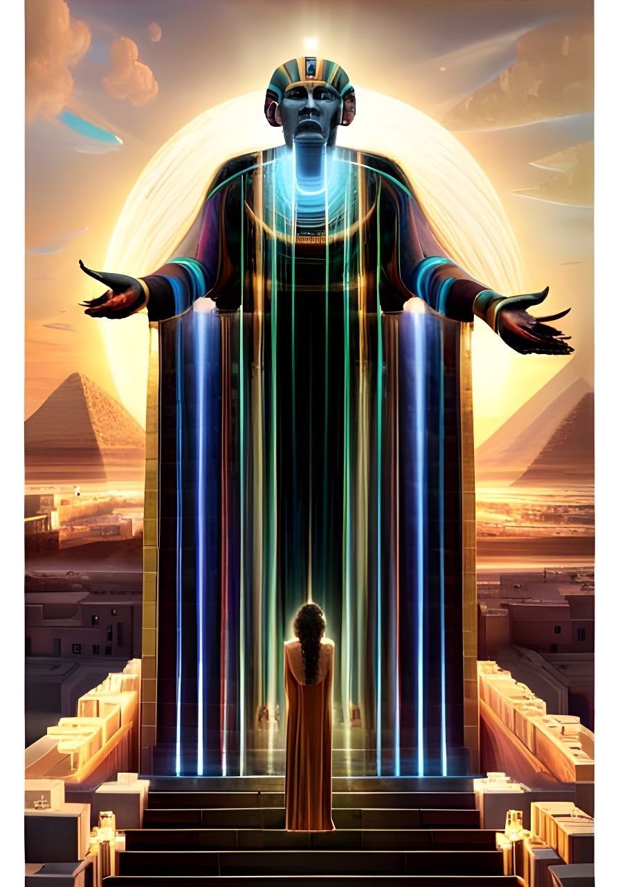 Ancient God - AI Generated Artwork - NightCafe Creator