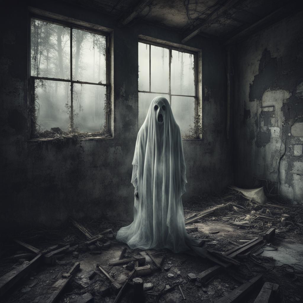 Ghost - AI Generated Artwork - NightCafe Creator