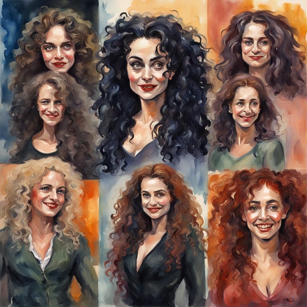 Bellatrix LeStrange Salacious Saucy Seven Smiling Students - AI ...