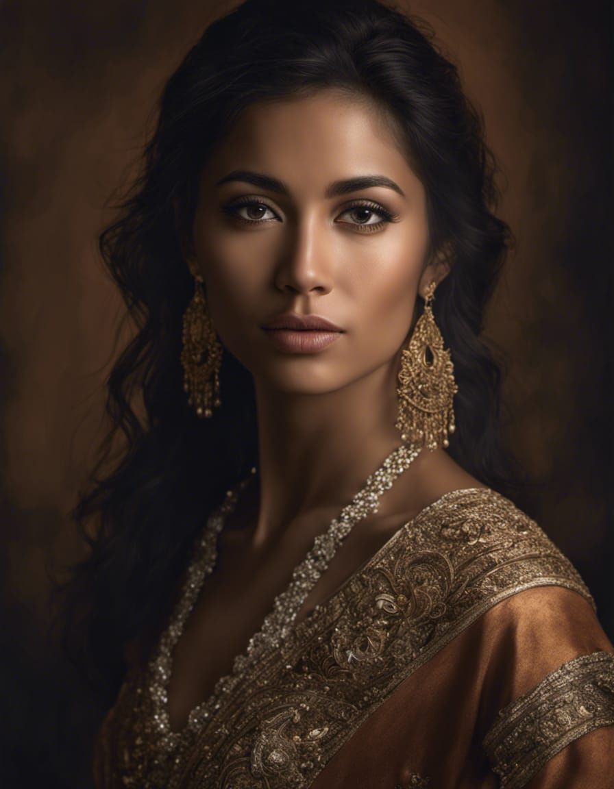 Female Portrait - AI Generated Artwork - NightCafe Creator