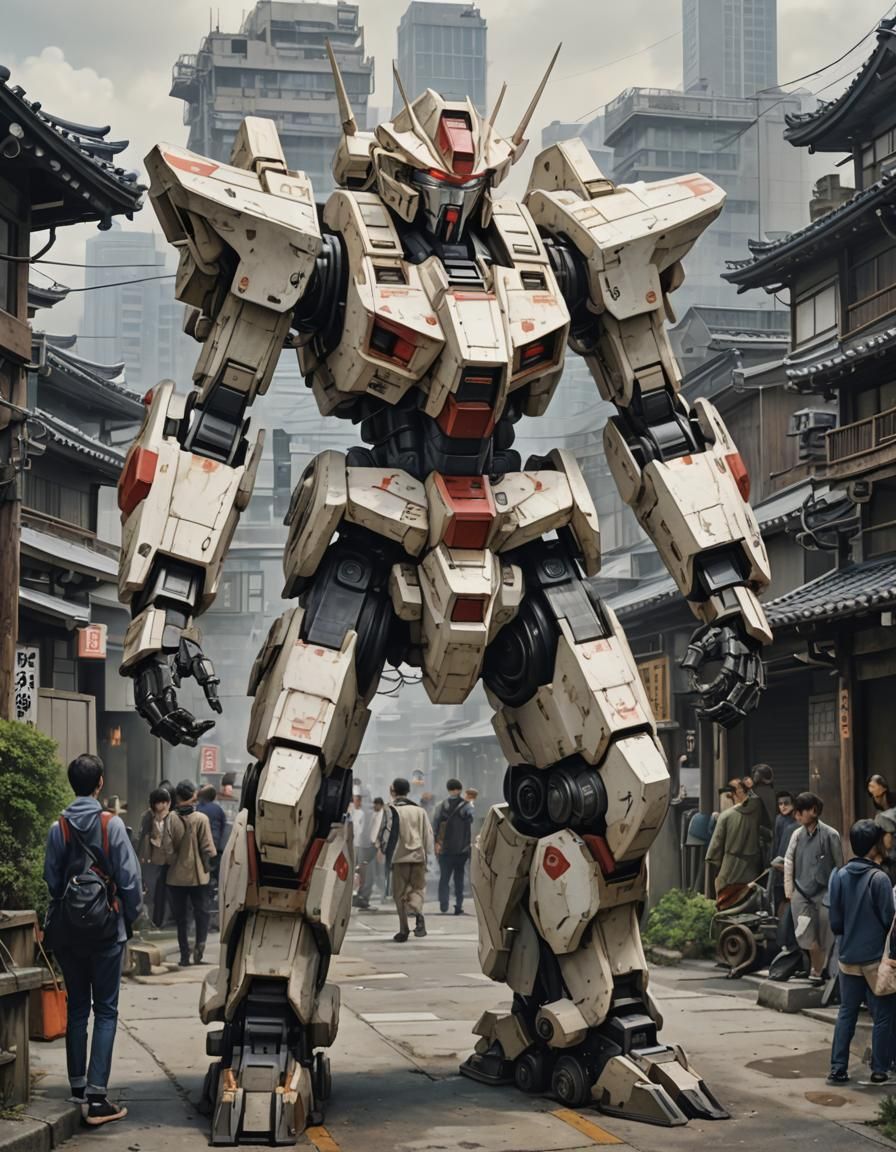 Anime Ultra-Mech - AI Generated Artwork - NightCafe Creator