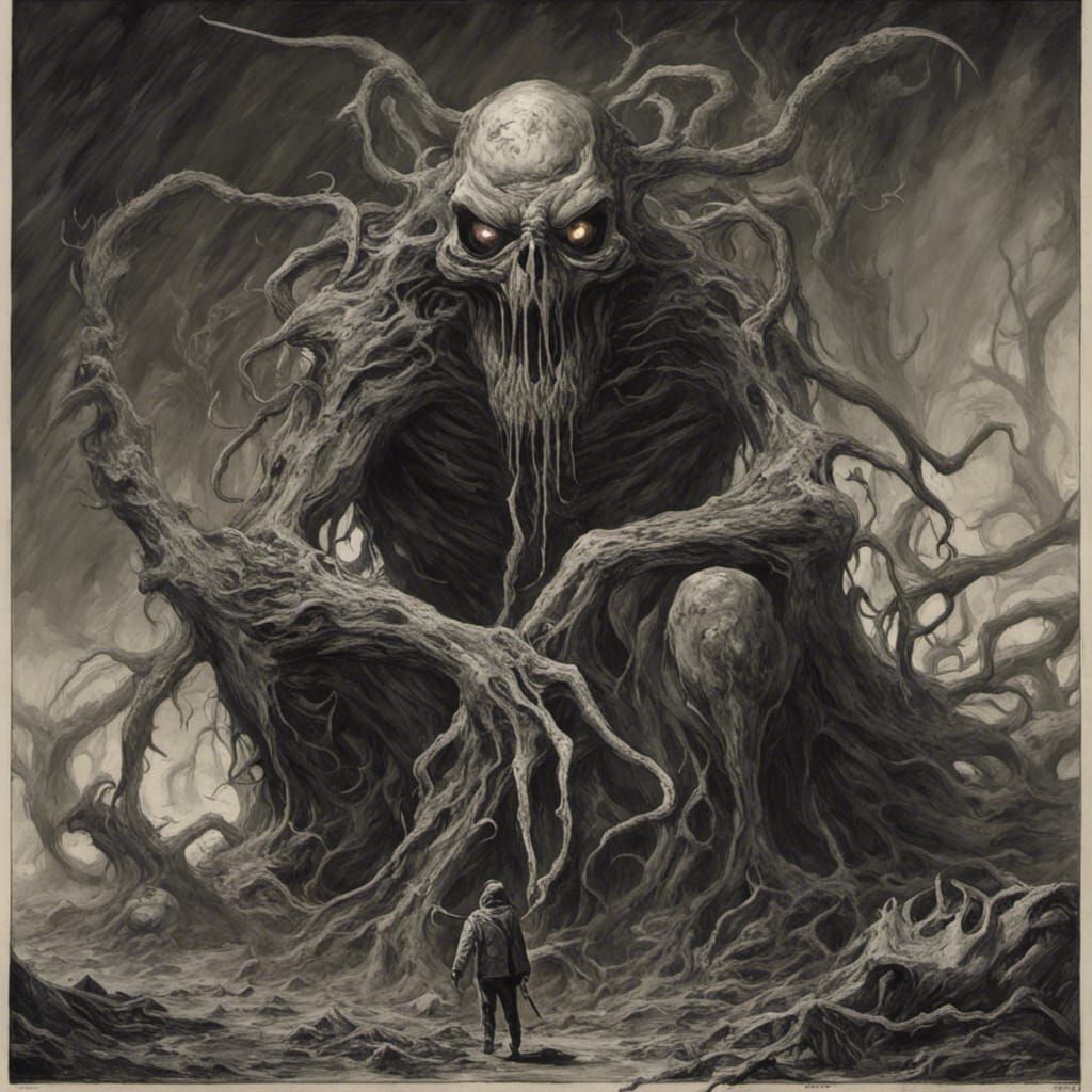 Eldritch abomination too grotesque for the human mind to comprehend ...