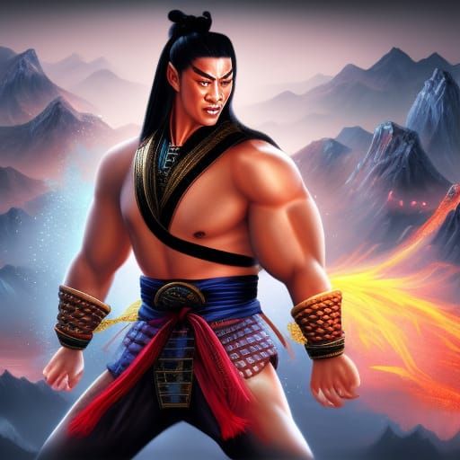 hyperdetailed, photorealistic,glorious,sparkling picture of Shang Shung ...