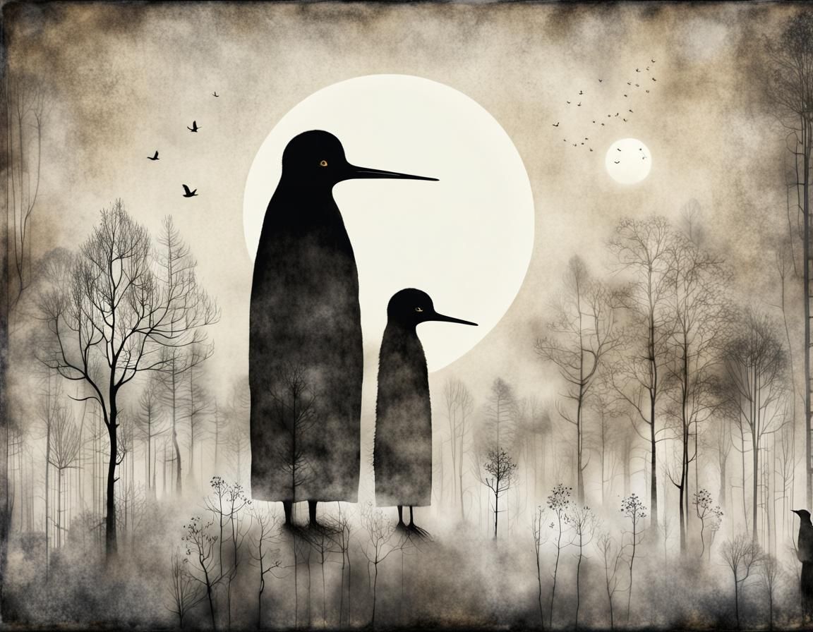 Alexander Jansson's artistic style fused with Jane Crowther's vintage ...