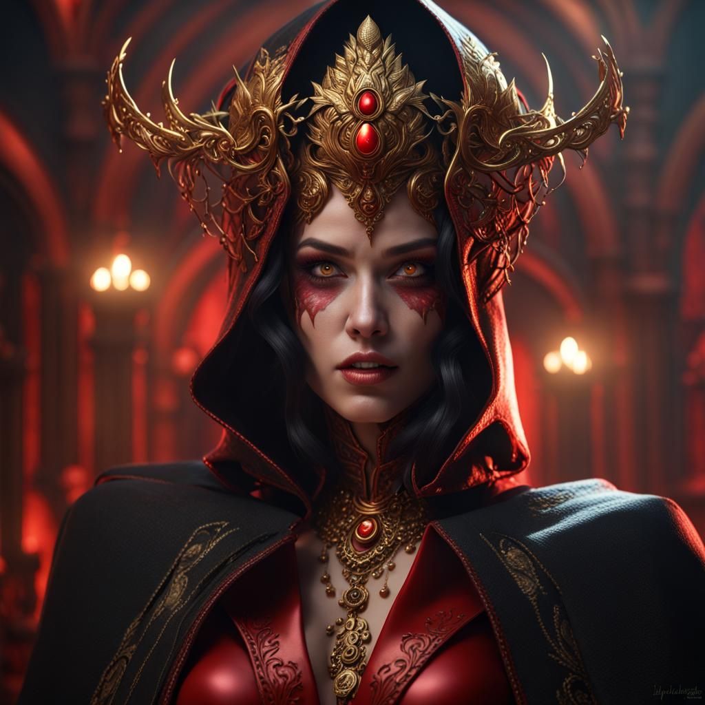 Queen of Monsters - AI Generated Artwork - NightCafe Creator