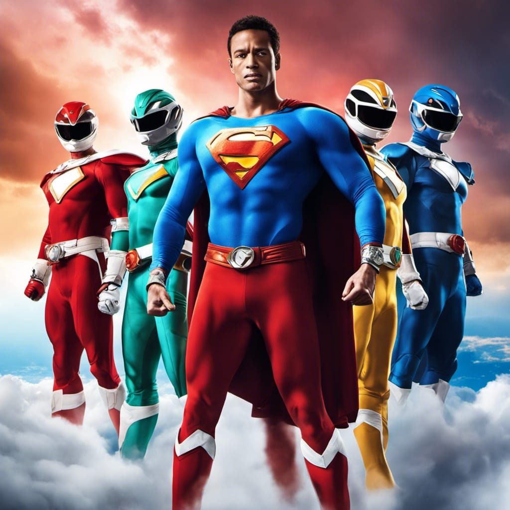 Superman is a Power Ranger? - Superman and Power Rangers Uni...