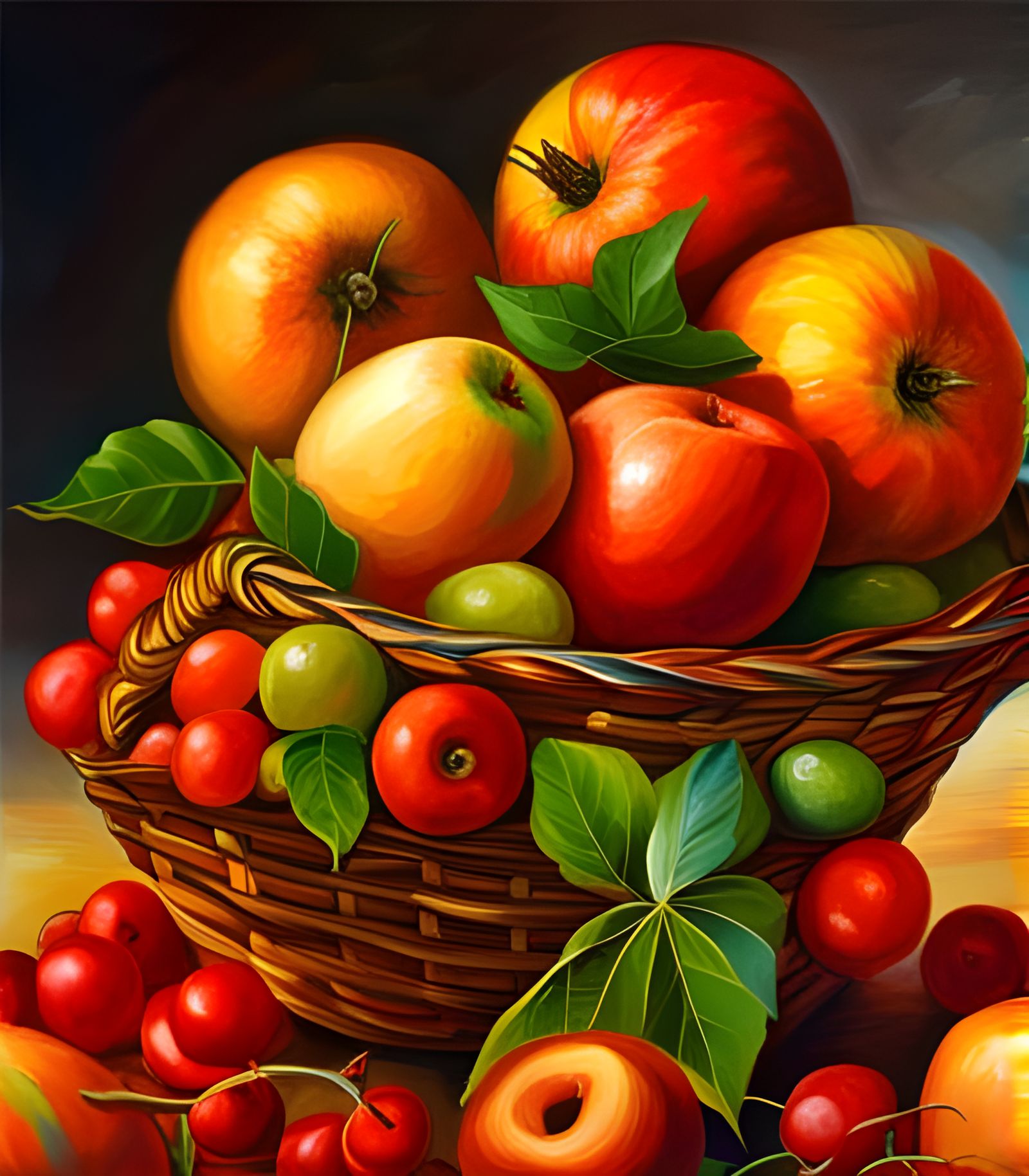 A cornucopia of fresh fruits! - AI Generated Artwork - NightCafe Creator