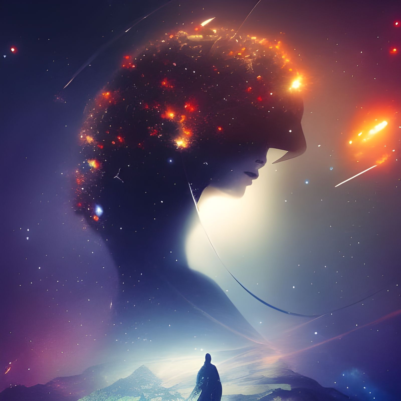 Celestial Dreamer - AI Generated Artwork - NightCafe Creator