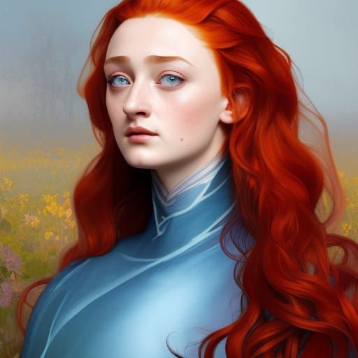 Sansa Stark - AI Generated Artwork - NightCafe Creator