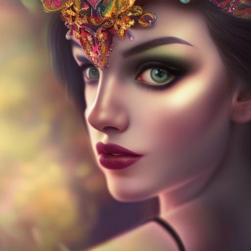 The Most Detailed Breathtakingly Beautiful, Enchanting Woman in a ...