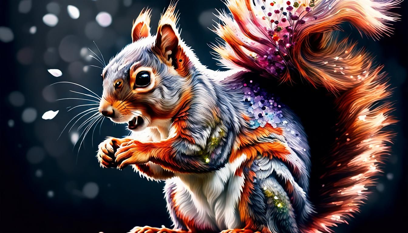 Squirrel - AI Generated Artwork - NightCafe Creator