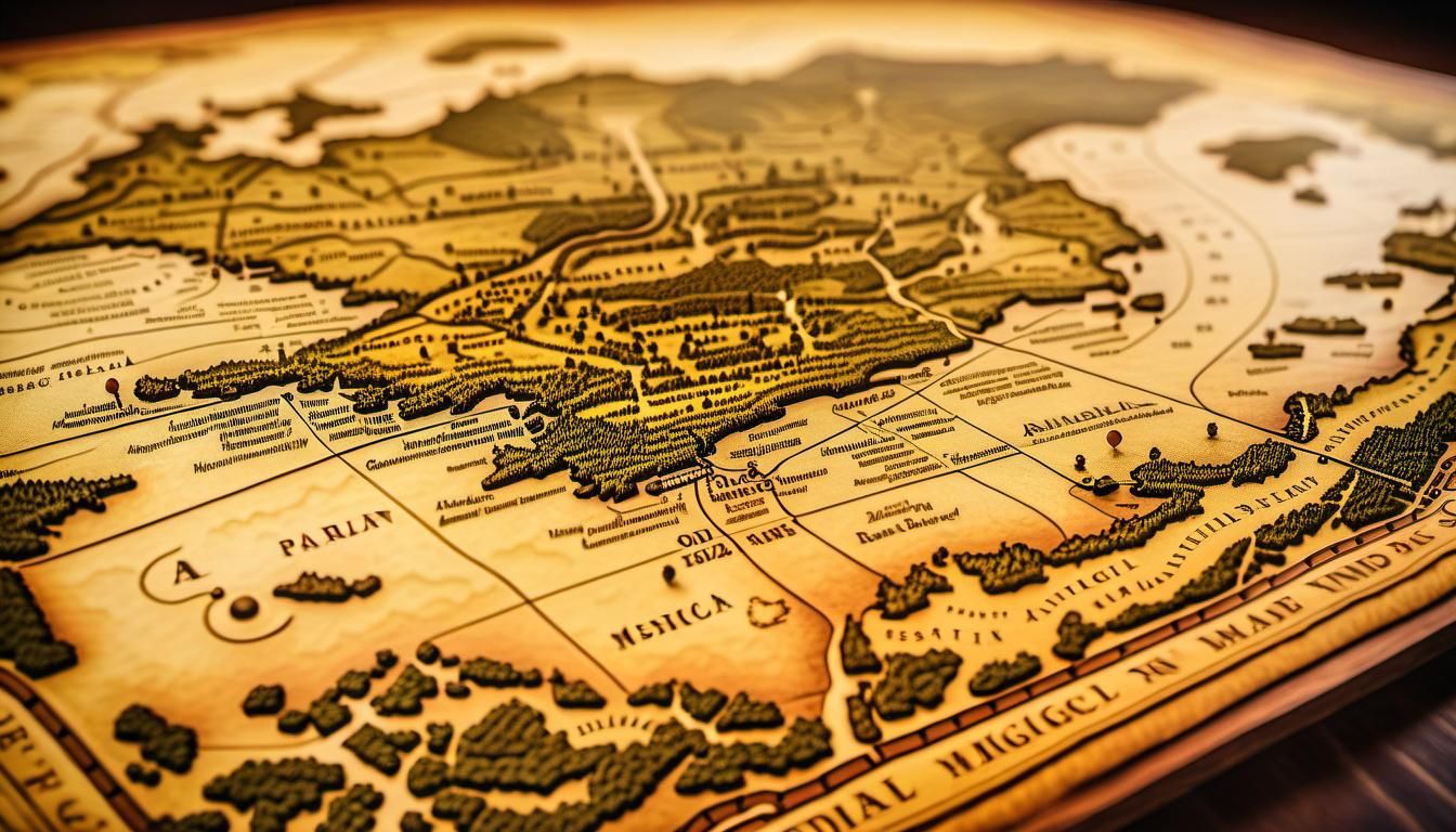 3D Map - AI Generated Artwork - NightCafe Creator