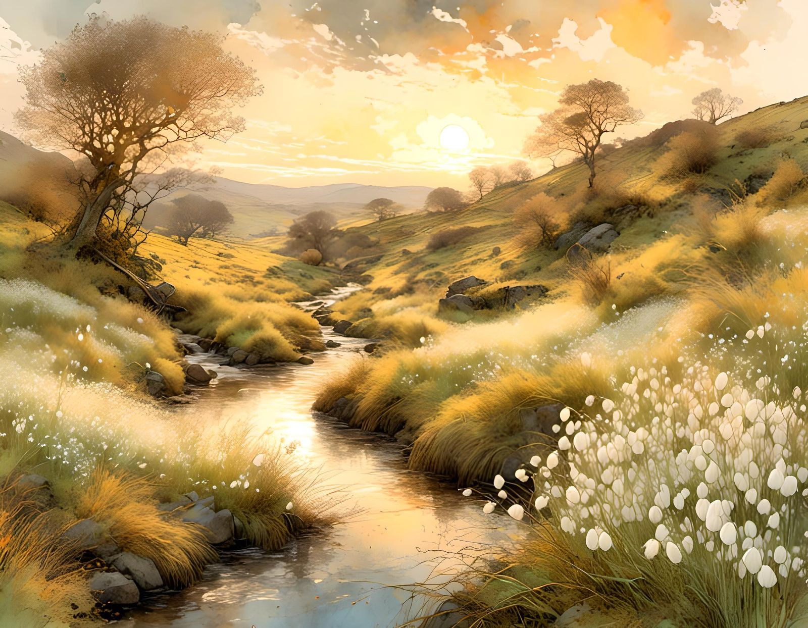 Valley Mire - AI Generated Artwork - NightCafe Creator