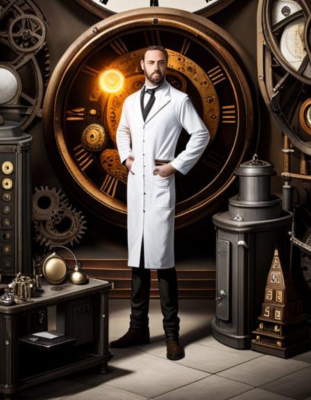 Time Machine - AI Generated Artwork - NightCafe Creator