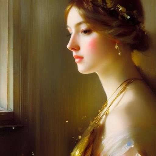 lady portrait - AI Generated Artwork - NightCafe Creator